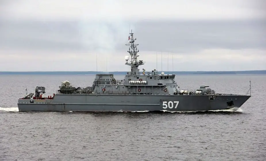 Project 12700 minesweeper Ivan Antonov finishes state trials