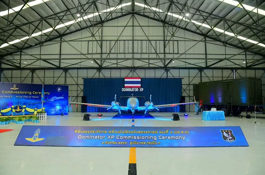 Royal Thai Air Force commissions Dominator XP Unmanned Aerial Vehicle