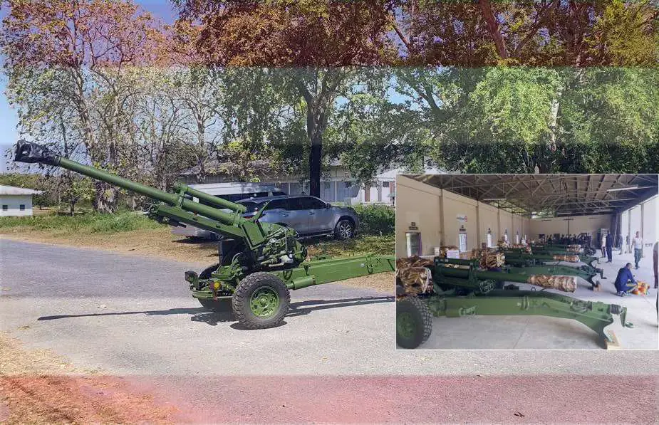 Royal Thai Army modernizes artillery with Nexter LG1 Mk III howitzers