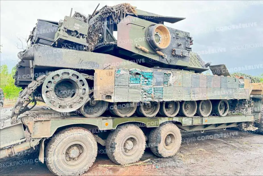 Russia Captures First US M1150 ABV Assault Breacher Vehicle in Ukraine