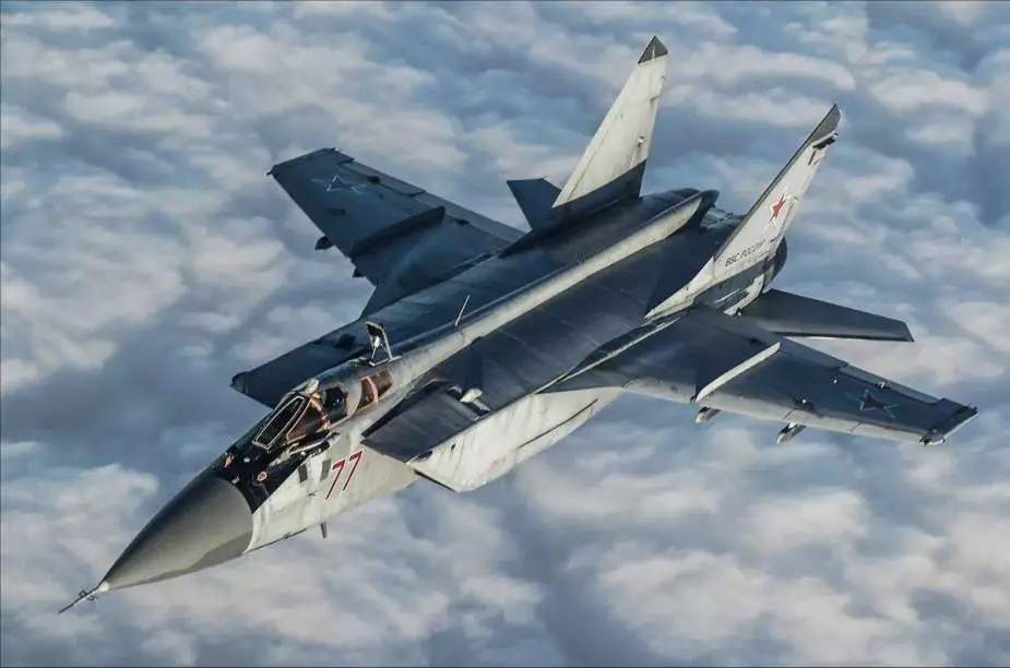 Russia Equips MIG-31I Aircraft With In-flight Refueling System