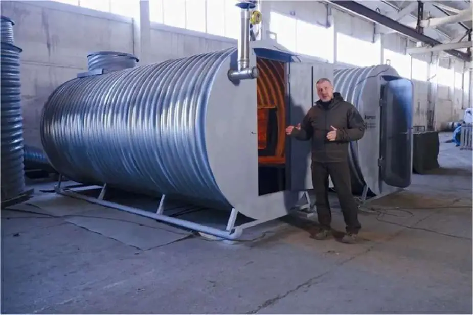 Russia introduces mobile bunker on skis for the war in Ukraine