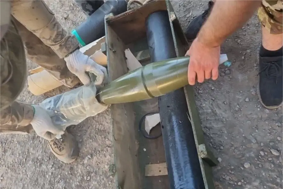 Russia now uses 120 mm mortar ammunition supplied by Myanmar