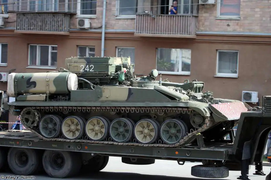 Russian Defense receives new batch of BREM-1M Armored Recovery Vehicles