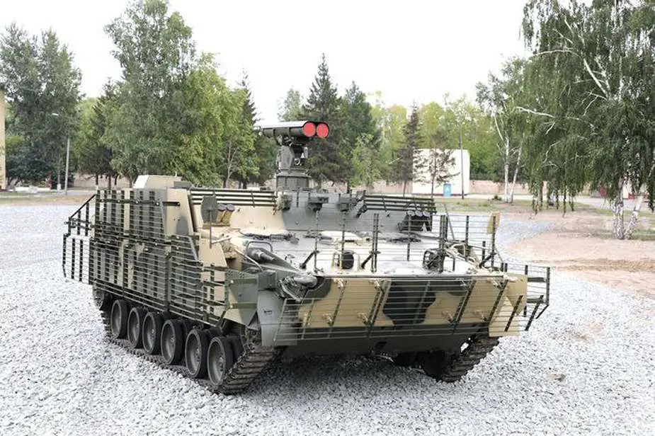 Russia Unveils Self-Propelled Anti-Tank Missile System Based on BT-3F ...