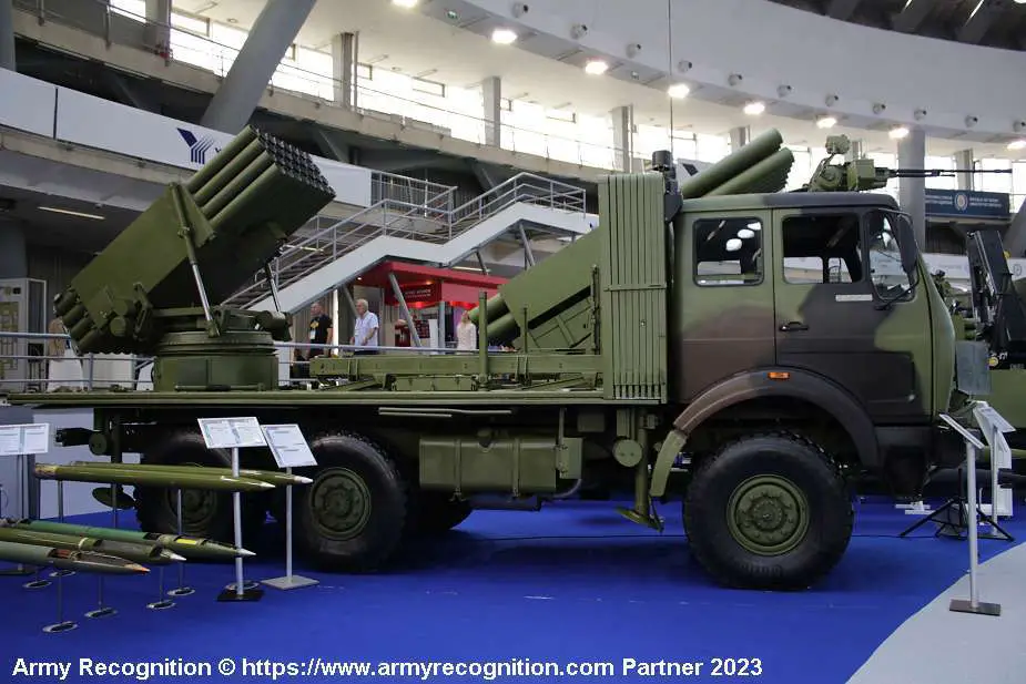 Serbia modernizes M77 Oganj Multiple Rocket Launcher System Into M17