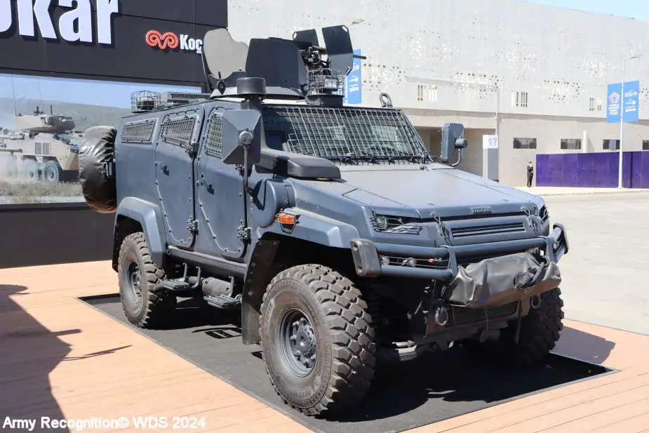 Showcasing Ural A Tactical Armored Vehicle at WDS 2024 in Saudi Arabia