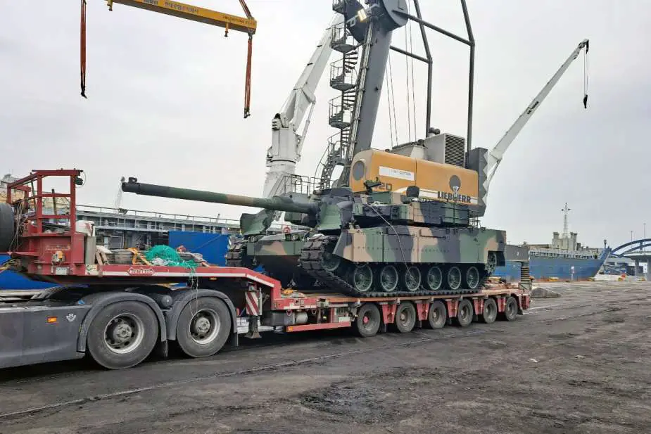 South Korea Delivers 18 K2 Main Battle Tanks to Poland