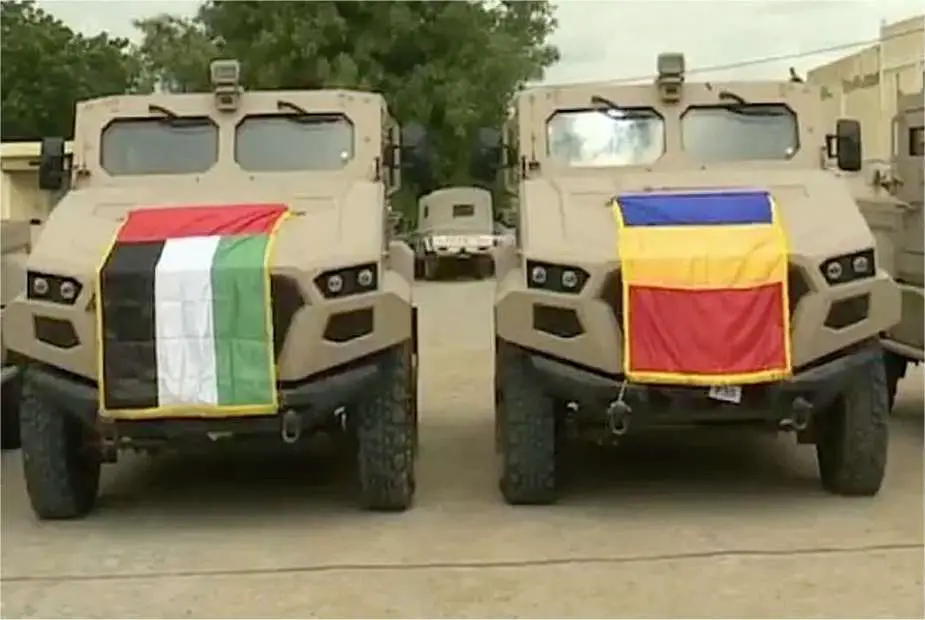 UAE provides Chad with MCAV-20 Cladius Mobile Combat Armored Vehicles
