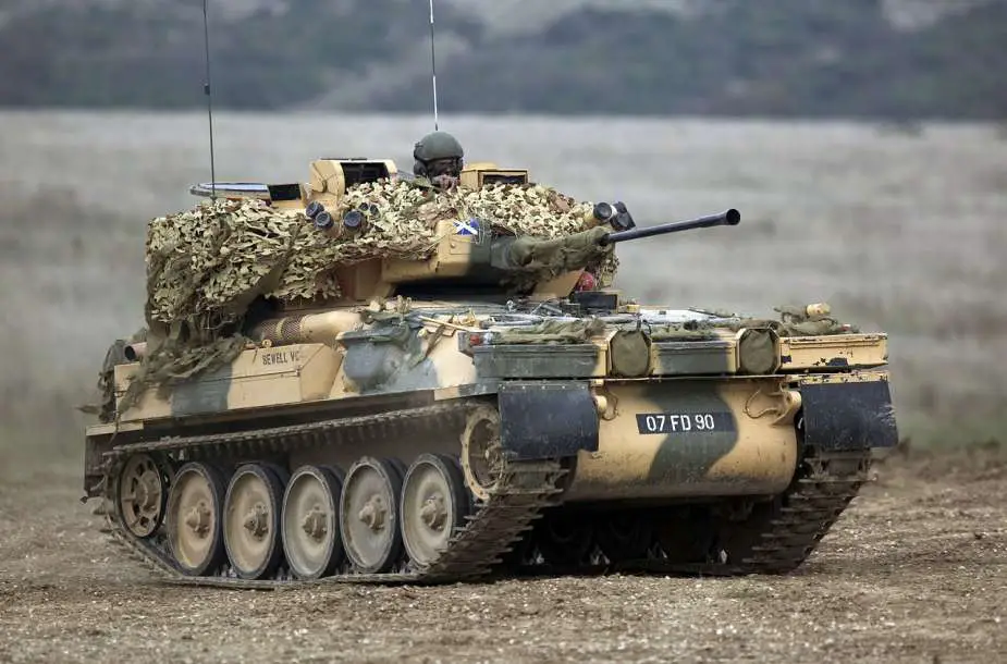 UK to supply Scimitar MK2 Armored Reconnaissance Vehicles to Ukraine