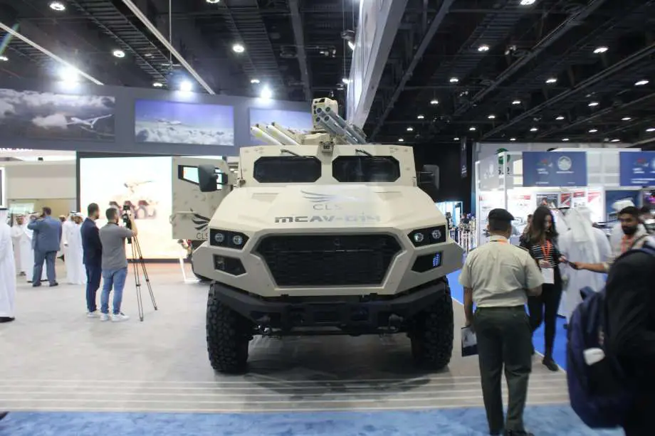 UMEX 2024: Calidus presents MCAV-014 Alheda 4x4 missile launcher vehicle
