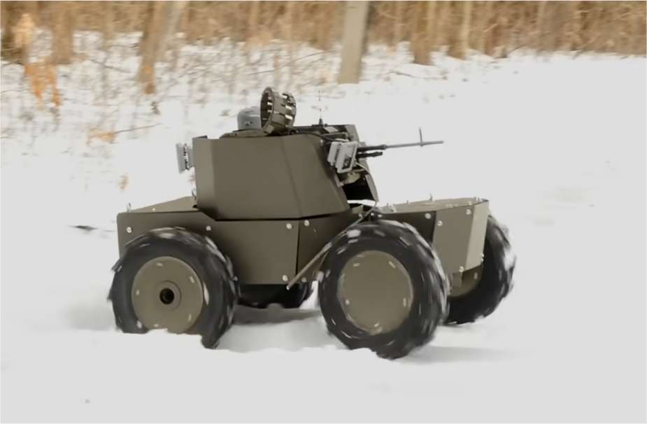 Ukraine launches Lyut a new Unmanned Ground Vehicle | Defense News ...