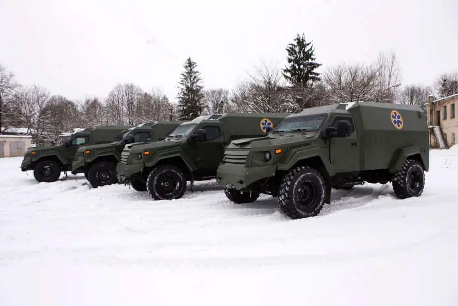Ukraine receives 11 Gurkha armored vehicles for medical operations