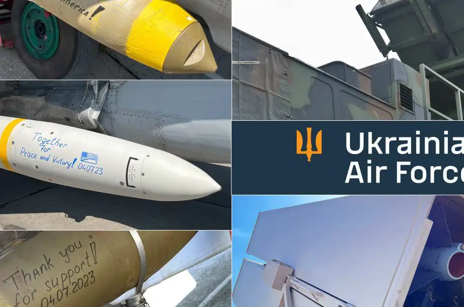 Ukrainian Air Force unveils JDAM-ER guided bombs on fighter aircraft ...