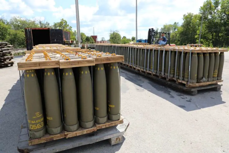 United States Sends an Impressive Quantity of 2 Million 155mm Shells to ...