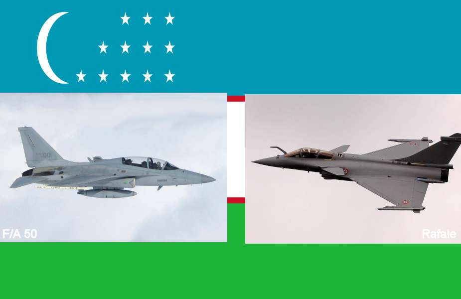 Uzbekistan eyes French Rafale Multirole Fighter or Korean F/A-50 Light ...