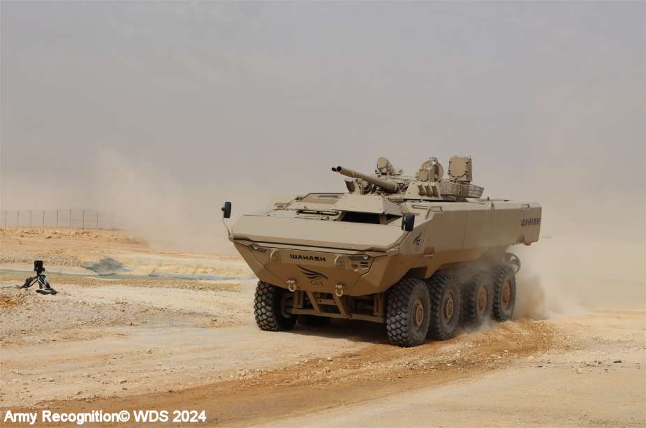 Wahash armored vehicle steals the show at WDS 2024 in Saudi Arabia