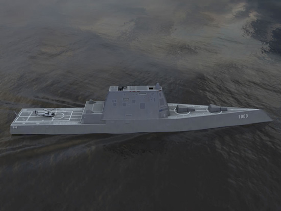 Zumwalt class DDG 1000