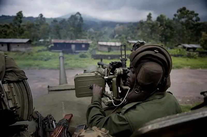 Congolese Republic Democratic Congo Army ranks land ground forces ...