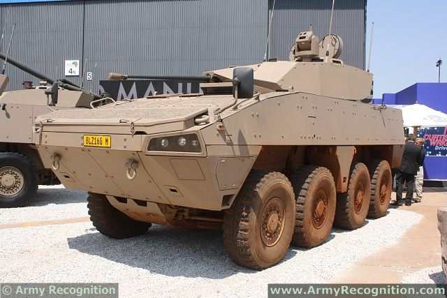 Badger Denel 8x8 armoured IFV infantry fighting vehicle pictures video
