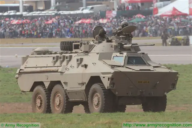 Ratel 20 6x6 armoured infantry fighting vehicle 20mm cannon