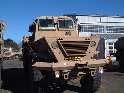 Samil 100 Kwevoel Mk II armoured truck personnel carrier South Africa ...