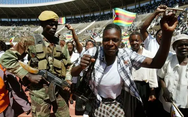 Zimbabwe Army ranks land ground forces combat field uniforms military ...