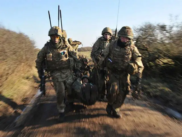 1st Battalion Royal Welsh British army soldiers prepare for Afghanistan ...