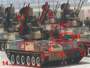 PGZ95 PGZ-95 Description identification pictures gallery self-propelled ...