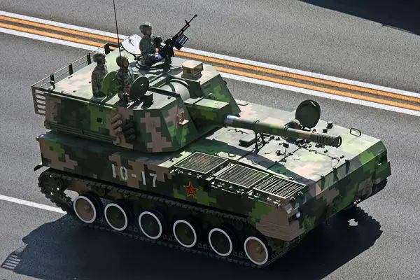 PLZ-07 PLZ07 122mm self-propelled howitzer technical data sheet ...