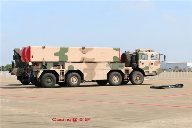 DF-12 M20 short-range surface-to-surface tactical missile technical ...