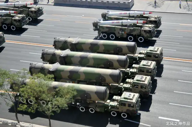 DF-31 DF-31A CSS-9 DF-31B ICBM intercontinental ballistic missile ...