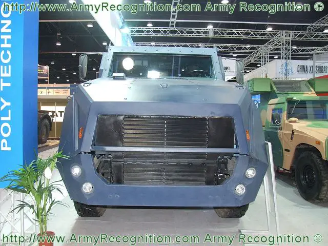 Poly Technologies anti-riot vehicle