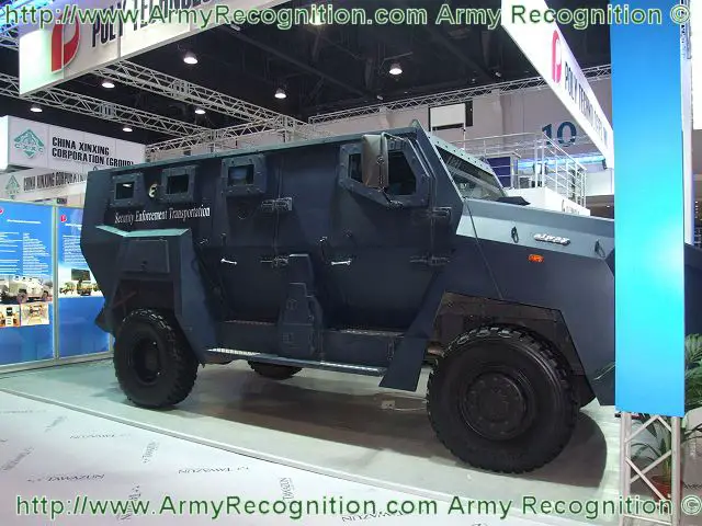 Poly Technologies anti-riot vehicle