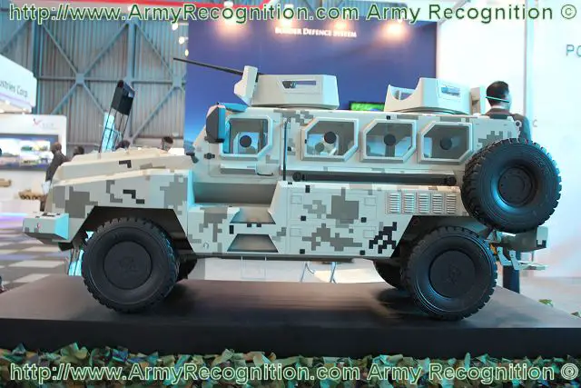 CS/VP3 MRAP Mine-Resistant Ambush Protected armoured personnel carrier ...