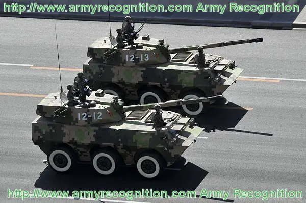 PLL-05 PLL05 WMA029 120mm self-propelled mortar howitzer wheeled ...