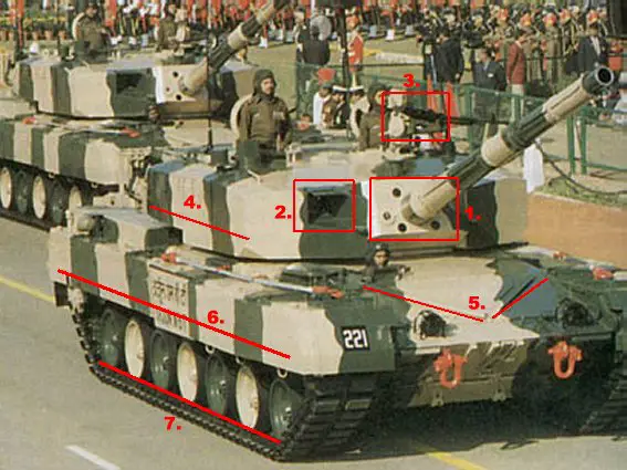 Indian Army Tanks Arjun