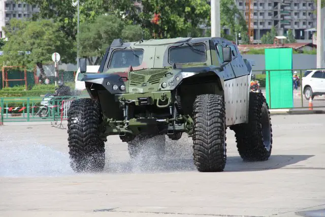 IMI is demonstrating its COMBATGUARD armored combat vehicle at Defense ...