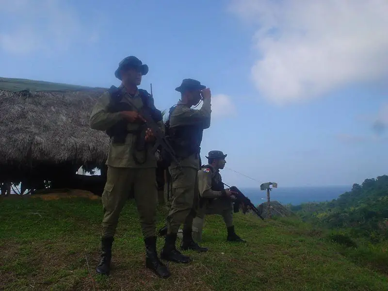Panama Panamanian Police Army ranks military combat field uniforms ...