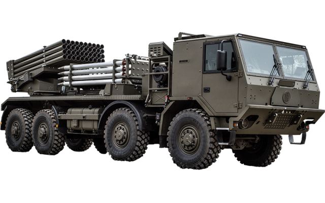 RM-70 Vampir 122mm MLRS Multiple Launch Rocket System technical data ...
