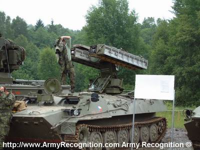 SA-13 Gopher 9K35 M Strela-10M systeme de missile antiaerien blinde ...