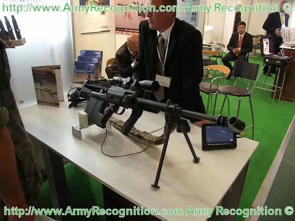 Gepard GM6 Lynx 12.7mm anti-material rifle technical data