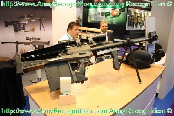 Gepard GM6 Lynx 12.7mm anti-material rifle technical data