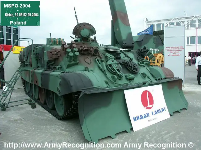 WZT-3 heavy armored armoured recovery vehicle Polish Army Poland ...