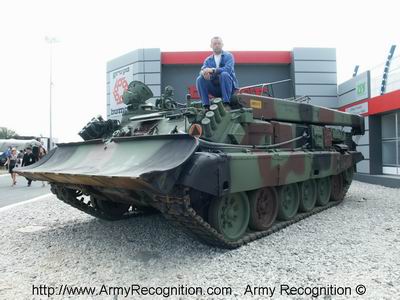 WZT-3 heavy armored armoured recovery vehicle Polish Army Poland ...