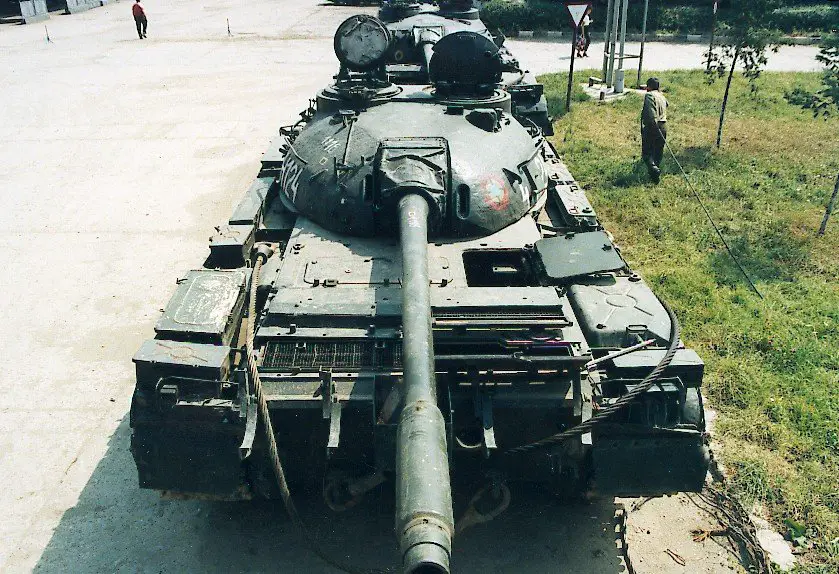 TR-580 main battle tank romania romanian army technical data sheet ...