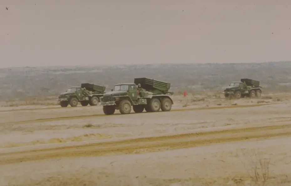 BM-21 Grad 9K51 MLRS 122mm multiple launch rocket system data | Russia ...
