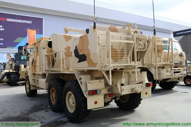 ARMY 2019年第5屆俄羅斯國際軍事裝備展覽:俄羅斯Burevestnik中央研究所展出2S40 Phlox (Floks) 120公厘輪 ...