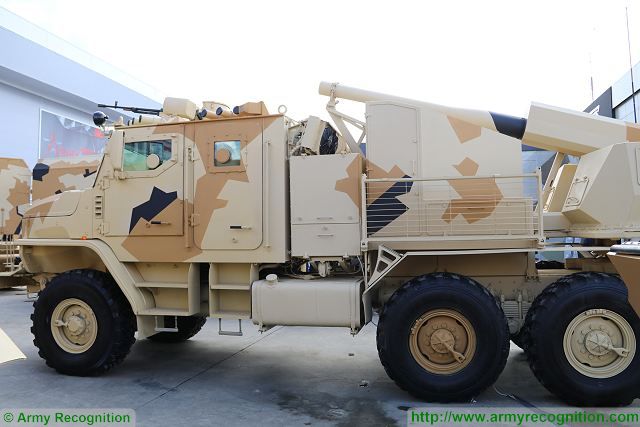 ARMY 2019年第5屆俄羅斯國際軍事裝備展覽:俄羅斯Burevestnik中央研究所展出2S40 Phlox (Floks) 120公厘輪 ...