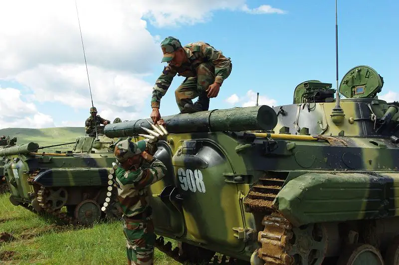Indra-2012 anti-terrorism military exercises Russia India army live ...